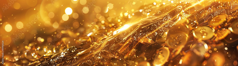 Golden Opportunities: A dynamic illustration capturing the essence of ...