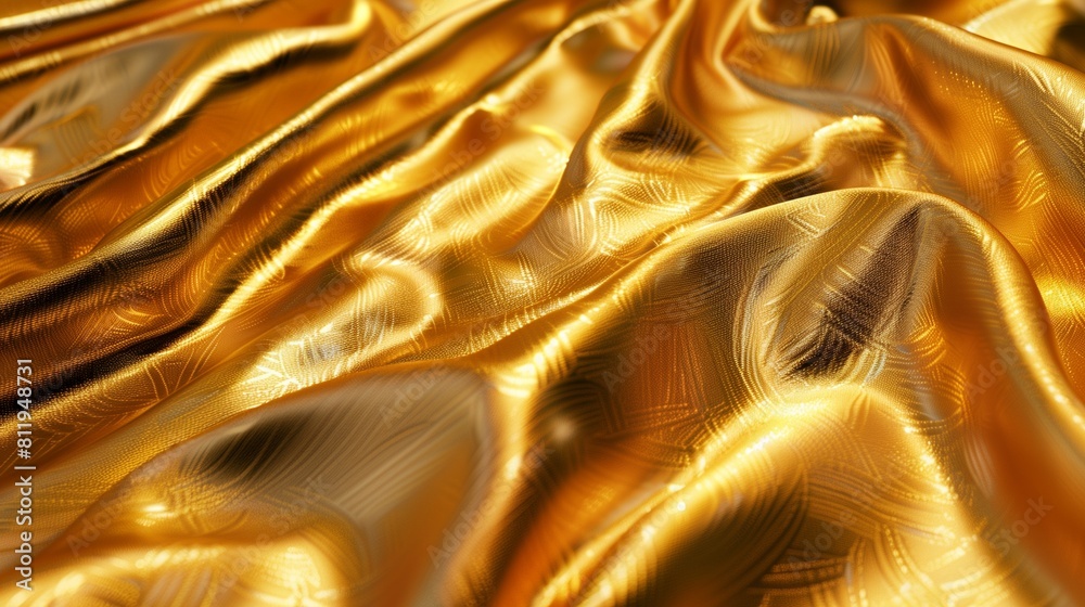 Gold satin background. Gold background. Gold texture Stock Illustration ...
