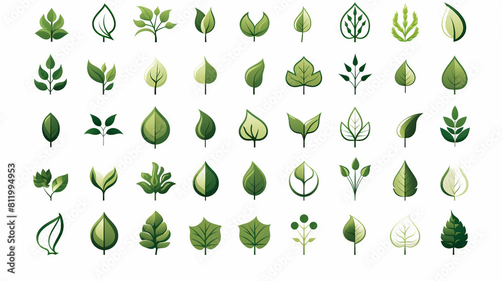 Eco-Friendly Biodegradable Packaging Icons: Recycle, Reuse, Reduce ...