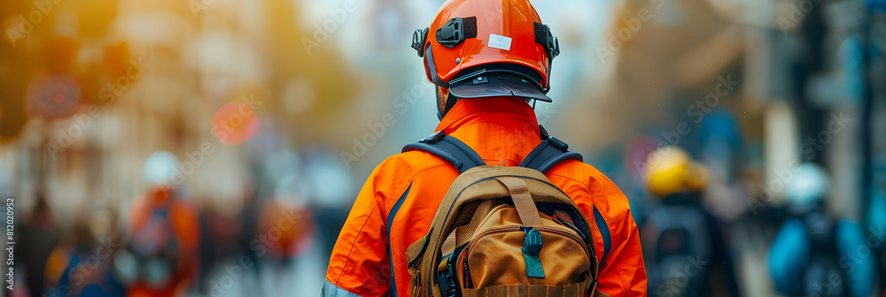 Photo realistic illustration of Disaster Preparedness Coordinator ...