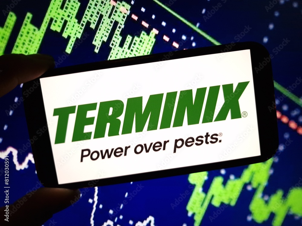 Konskie, Poland - May 11, 2024: Terminix Global company logo displayed ...