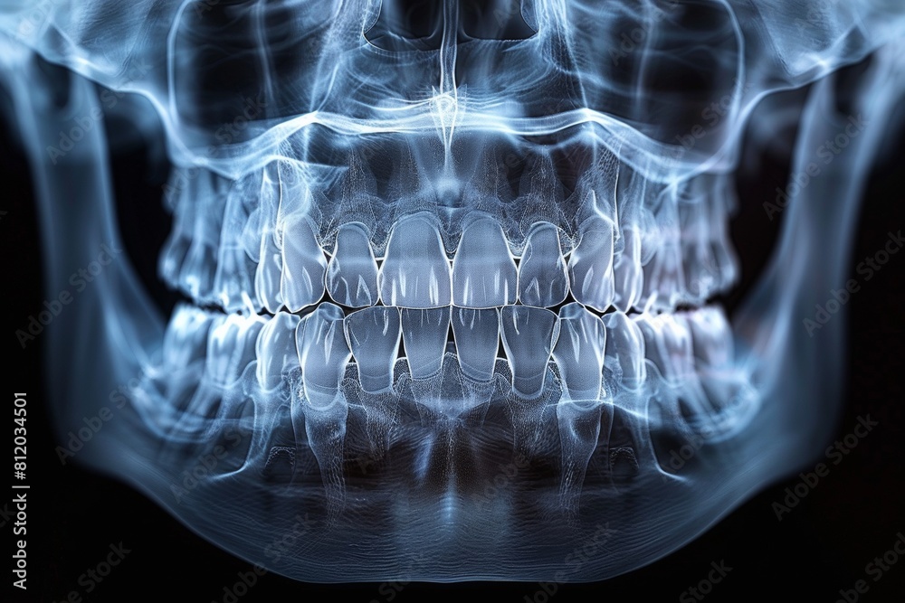 Clear 3D x-ray showcases precise anatomy of human mandible and maxilla ...