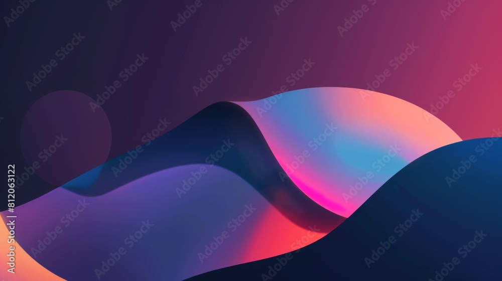 Dark Theme Gradient for Web App Background Styler Generative AI Stock ...