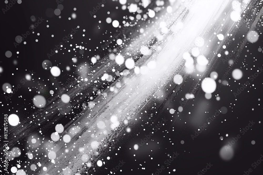 abstract graphic background consisting of pure white particles. This ...