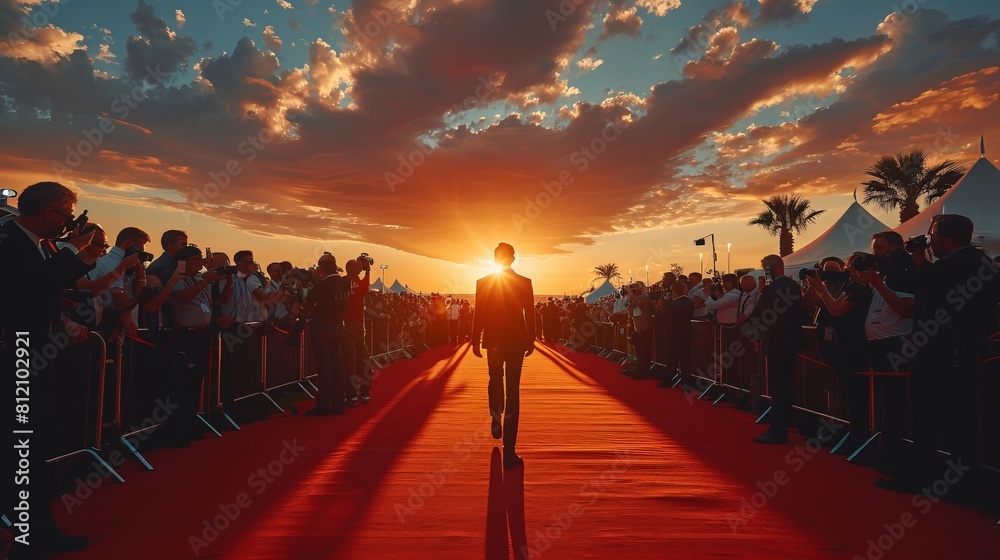 Showcase the elegance of the Cannes Film Festival in France with a red ...