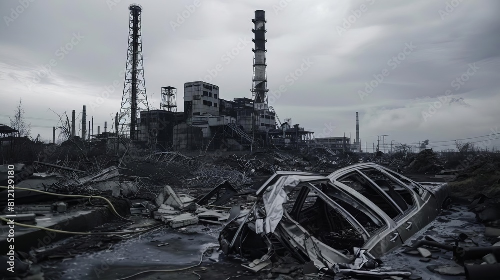 nuclear catastrophe chilling aftermath of a devastating power plant ...