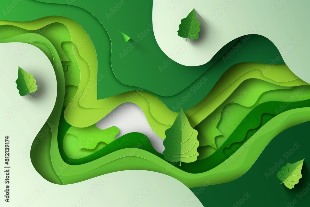 World environment day concept banner with text "5 June World ...