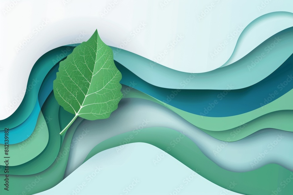 World environment day concept banner with text "5 June World ...