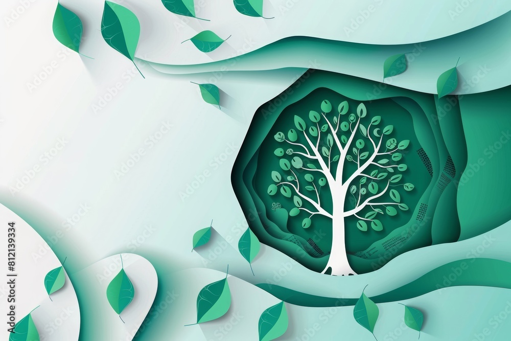 World Environment Day Concept Banner With Text 5 June World