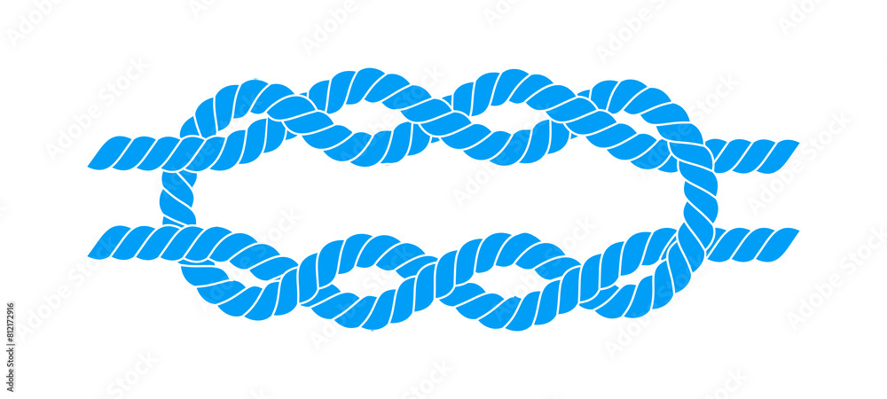 Sailor nautical knot. Nautical rope infinity sign. Png clipart isolated ...