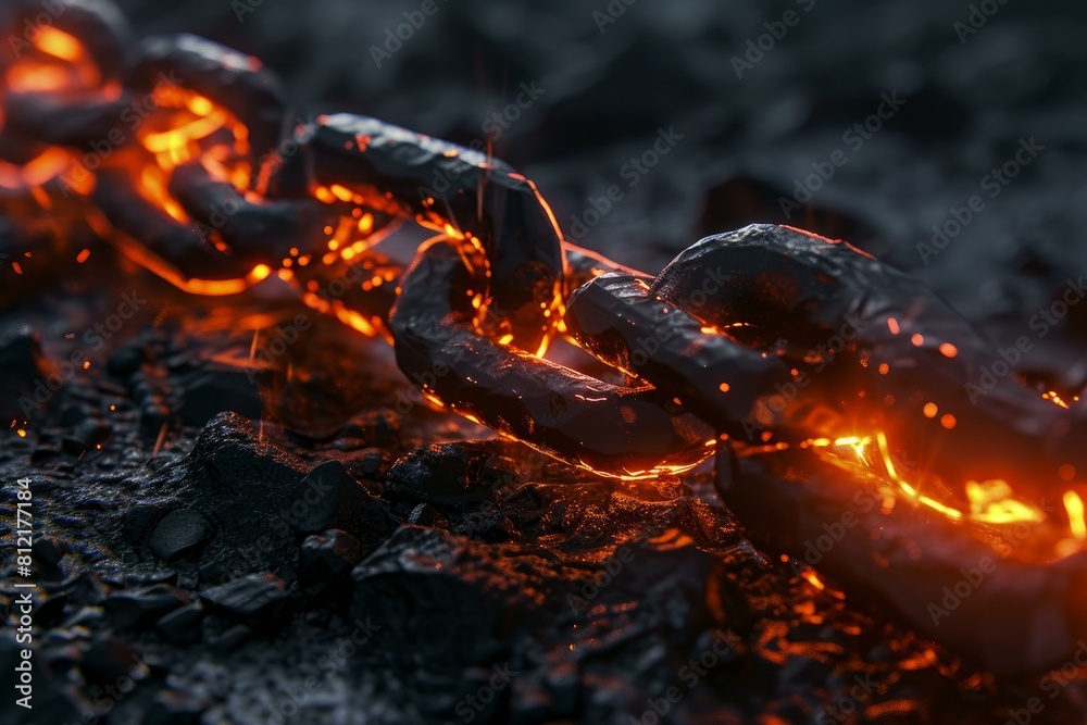 Competitive Battle arena chains. War action battle. Generate Ai Stock ...