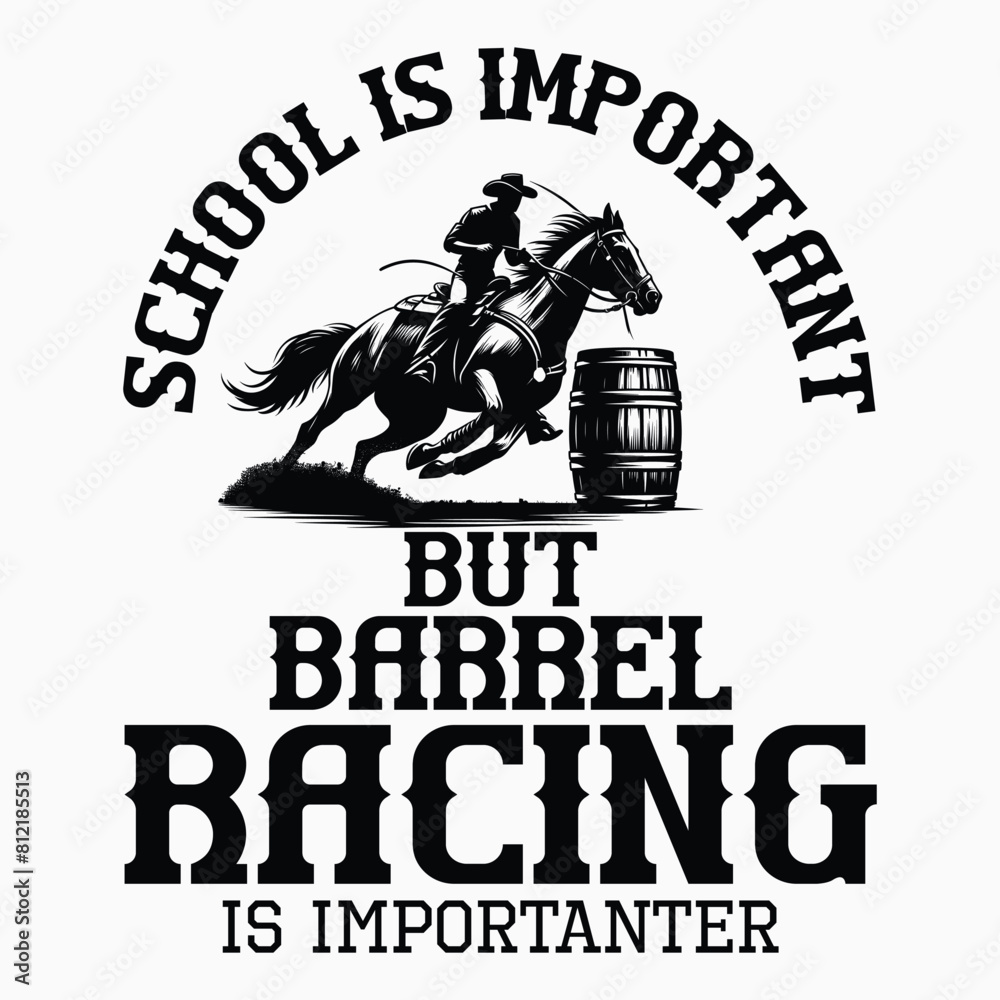 Plakát barrel racing svg ,vector file horse racing svg vector ...
