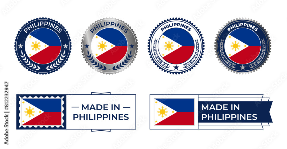 Philippines Flag, Philippines Flag Stamp, Made in Philippines ...