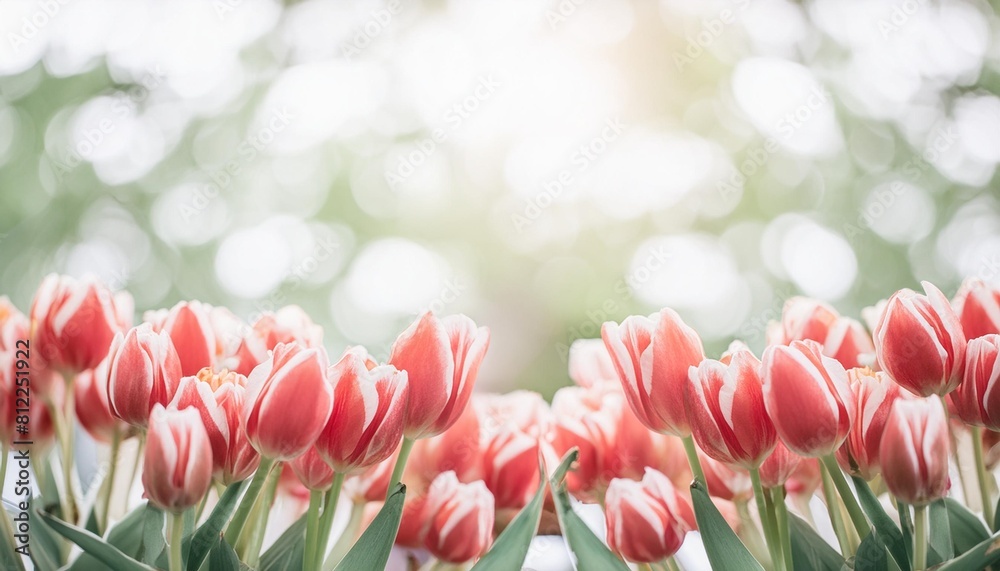 nature of tulip flower in garden using as cover page background natural ...