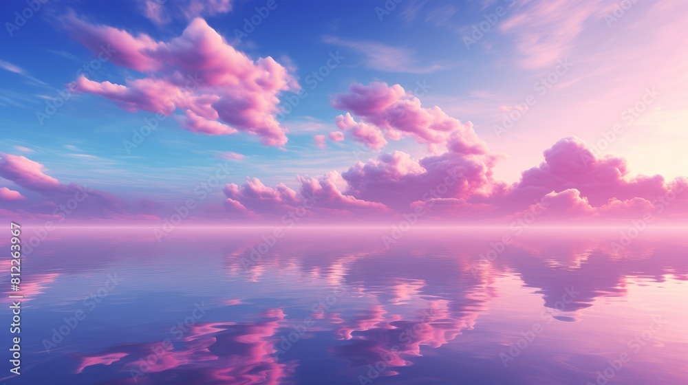 clouds and pink sky,sweet sky,Light pink clouds in sunset blue sky ...