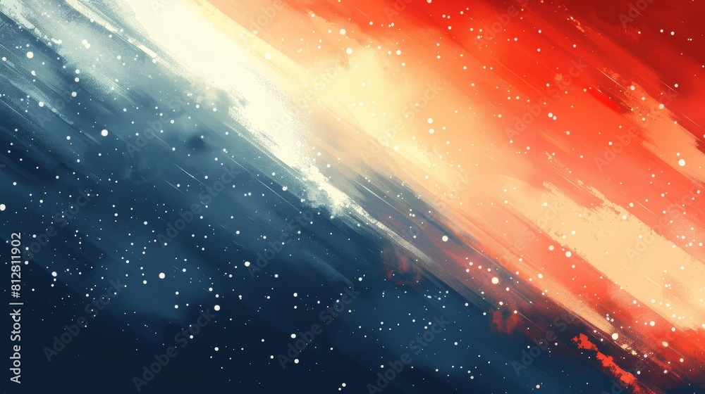 gradient trendy red fluid liquid ink painting colorful background ...