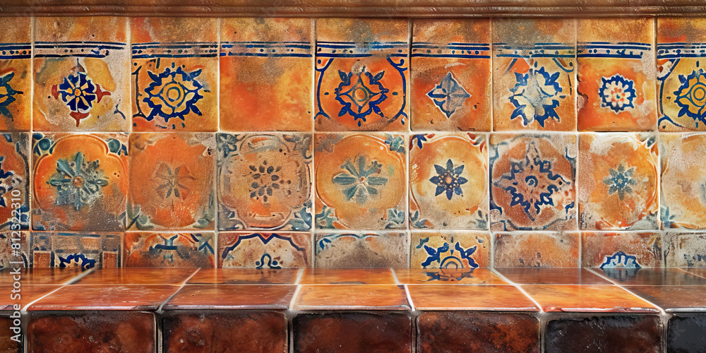 Mediterranean Masterpiece: A desk with Spanish or Italian flair ...