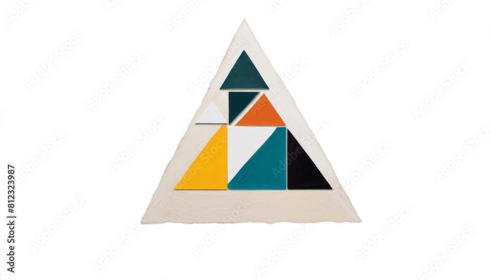 curve picasso abstract painting art square oil triangle shapes ...