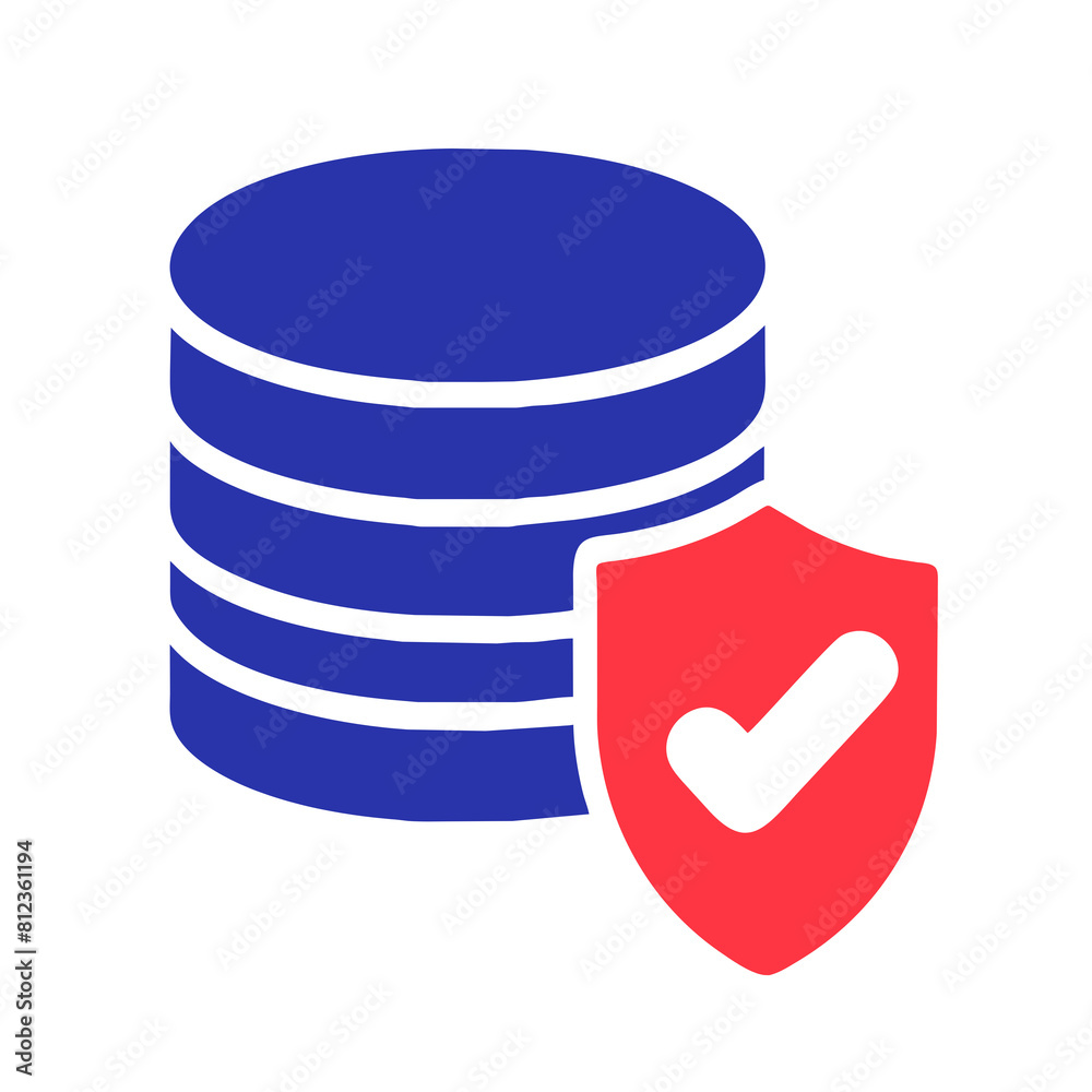 database security transparent icon, png, icon illustration Stock ...