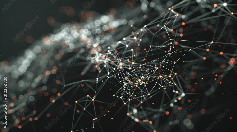 Dynamic visuals depict our interconnected world, where technology ...