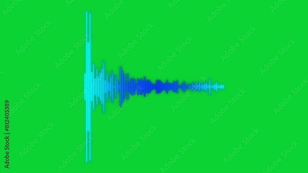 Music Visualizer, Element Stock Overlay 4k Animation Stickers Video ...