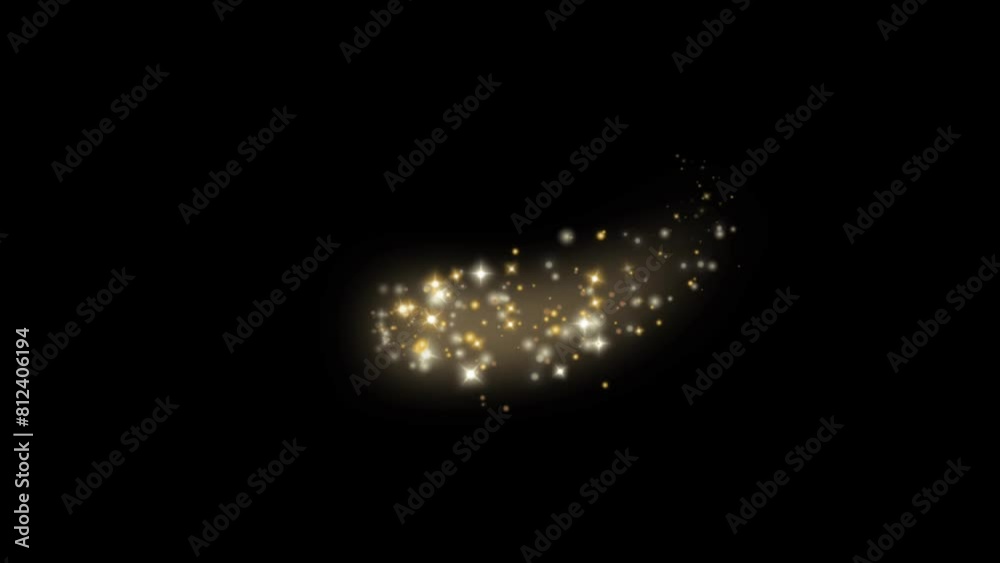 Shoot Stars light animated, Element Stock Overlay 4k Animation Stickers ...