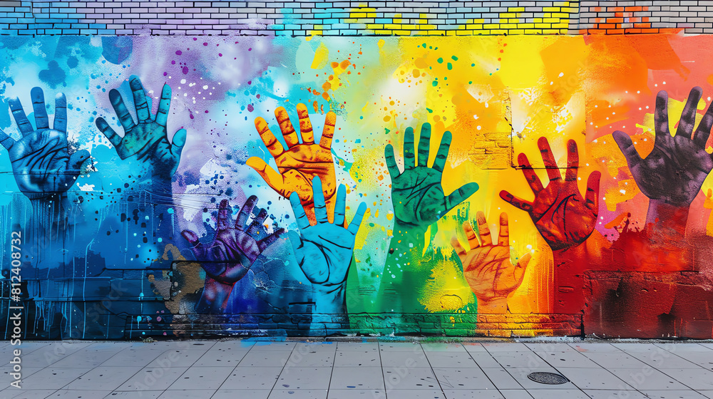 Interactive murals create a public mural where people can add their ...