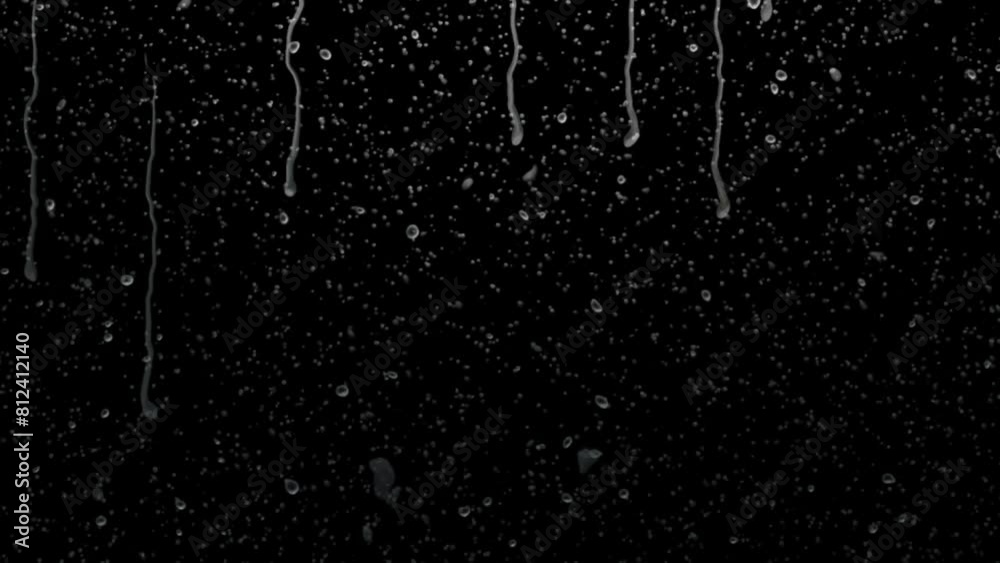 Rain animated, Element Stock Overlay 4k Animation, with alpha channel ...