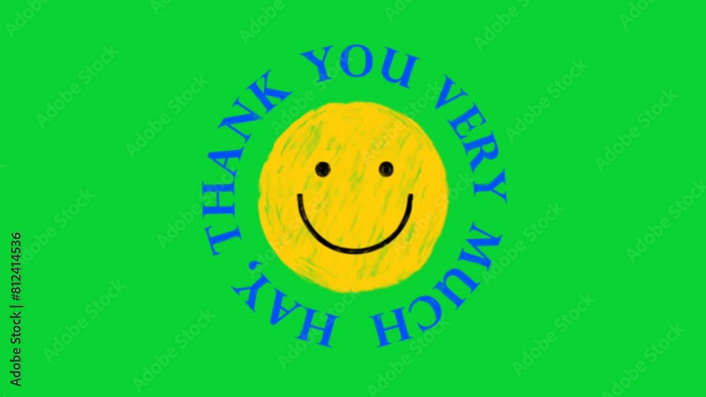 Thank You animated, Element Stock Overlay 4k Animation Stickers Video ...
