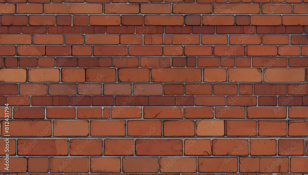 2D game level brick wall design, brick texture with simple details ...