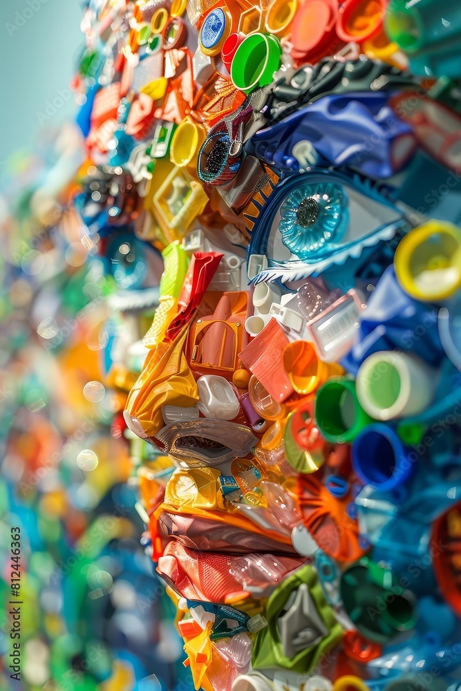 Recycled Plastic Art A gallery exhibition of stunning artworks created ...