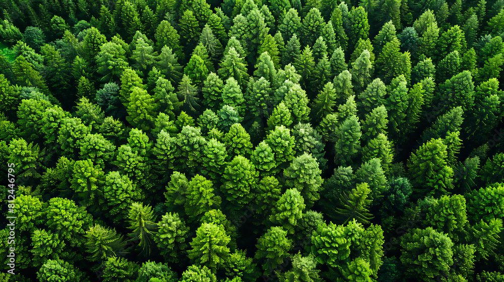 Stunning aerial photo capturing the dense greenery of the amazon ...