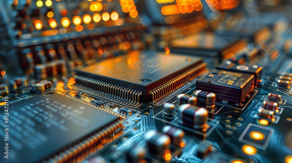 Showcase a semiconductor fabrication facility, where tiny transistors ...