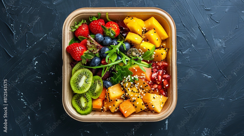 Showcase your logo or designs on this takeaway food box mockup ...