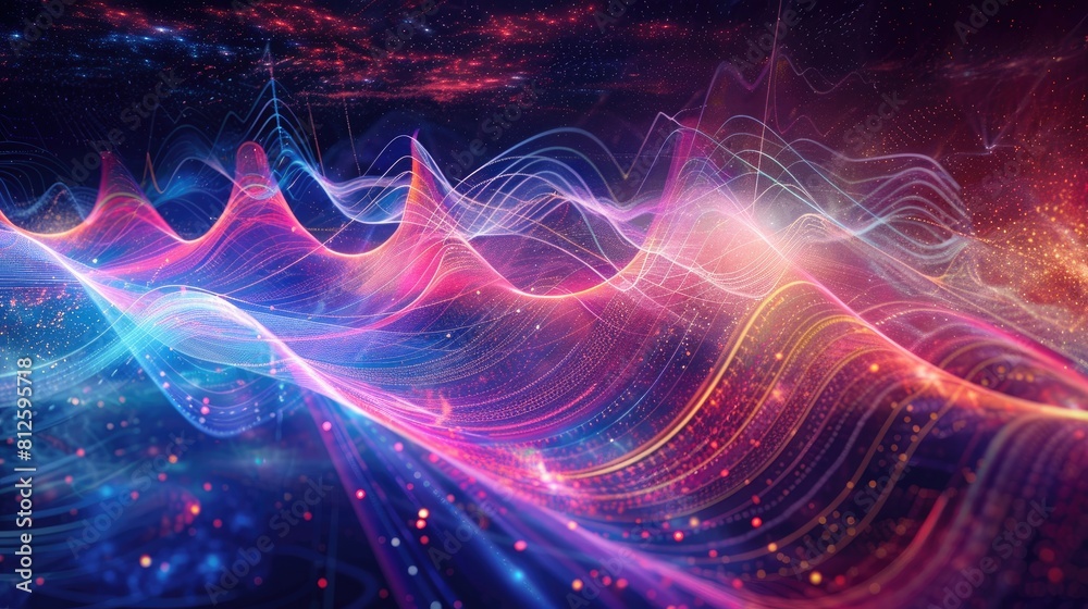 Different Forms of Electromagnetic Waves Portrayed in a Visual ...
