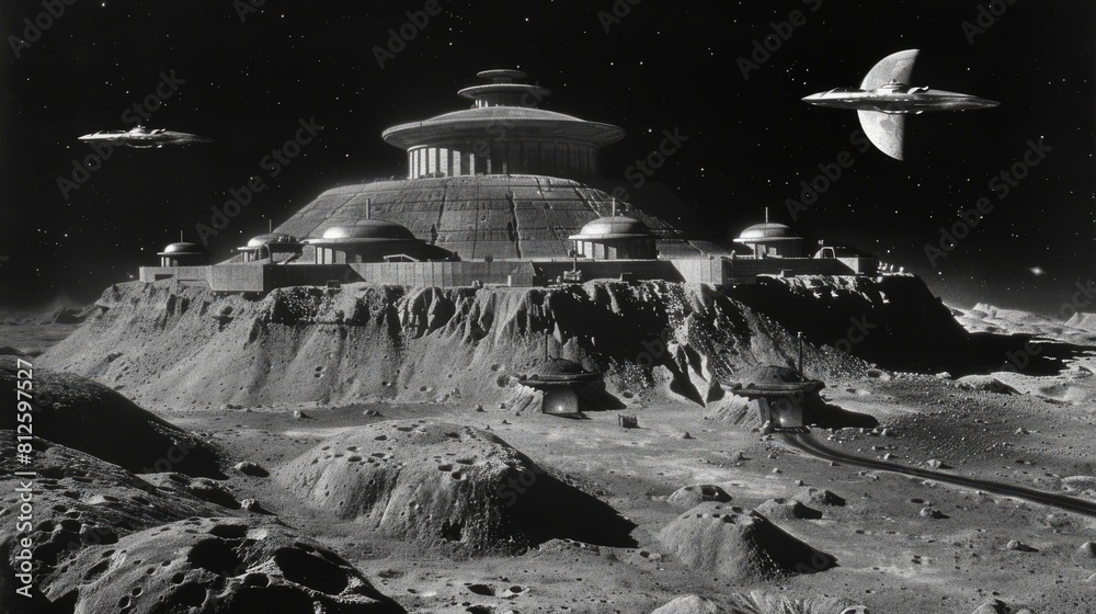 UFO Military Bases: Speculation and Intrigue. Moon's Hidden Bases ...