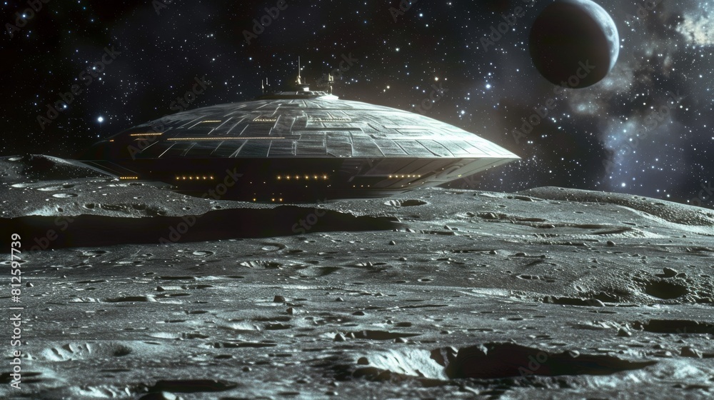 UFO Military Bases: Speculation and Intrigue. Moon's Hidden Bases ...