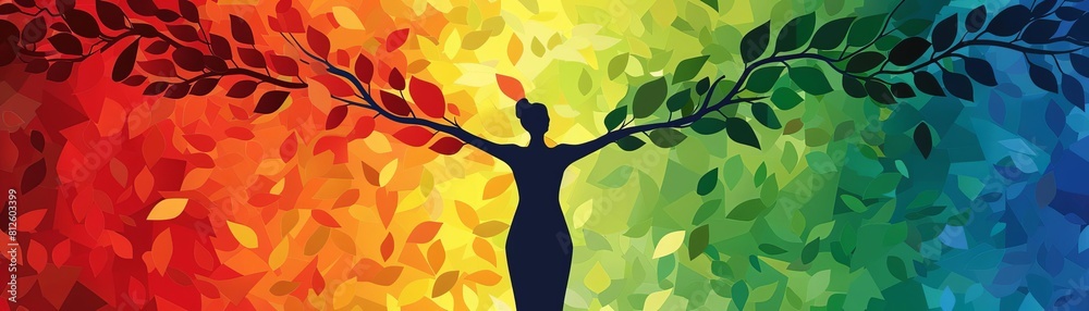 Design a pridethemed logo for a progressive organization advocating for ...