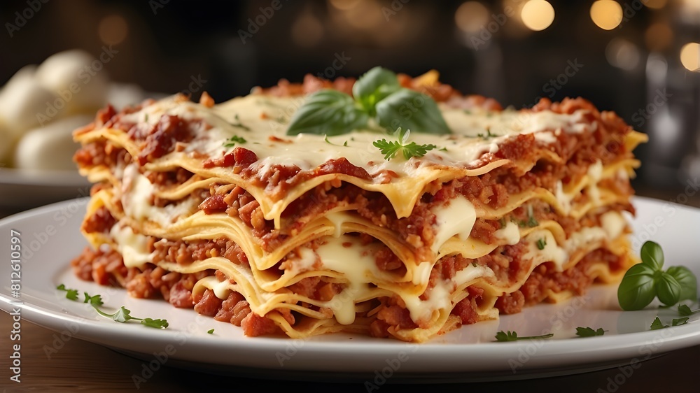 Viewers can appreciate the finer features of the dish by focusing close ...