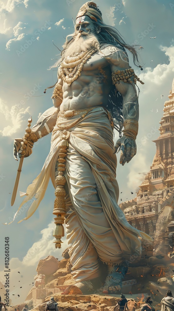 a world where ancient deities from mythological battles come to life in ...