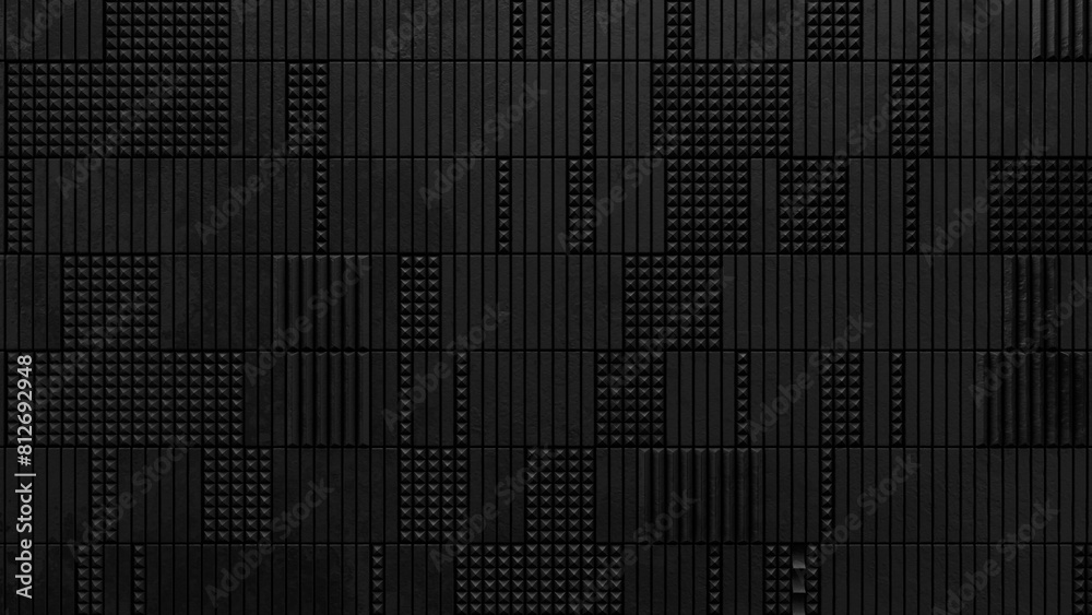 Luxury abstract black concrete background brutalist. Dark 3d geometric ...