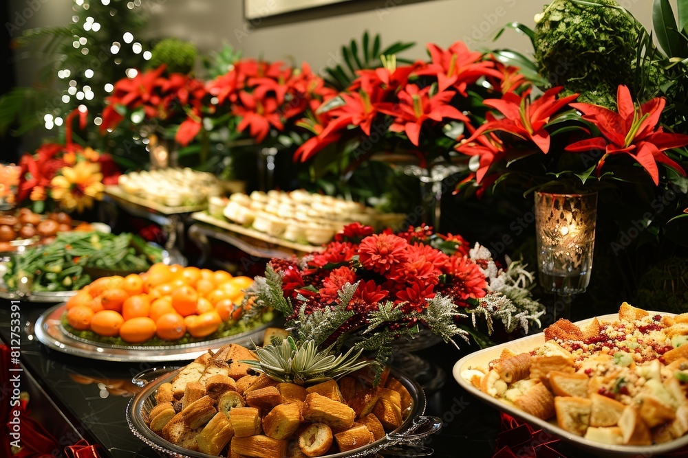 Special Events: Elegant Gala Dinner Setup with Formal Table Settings ...