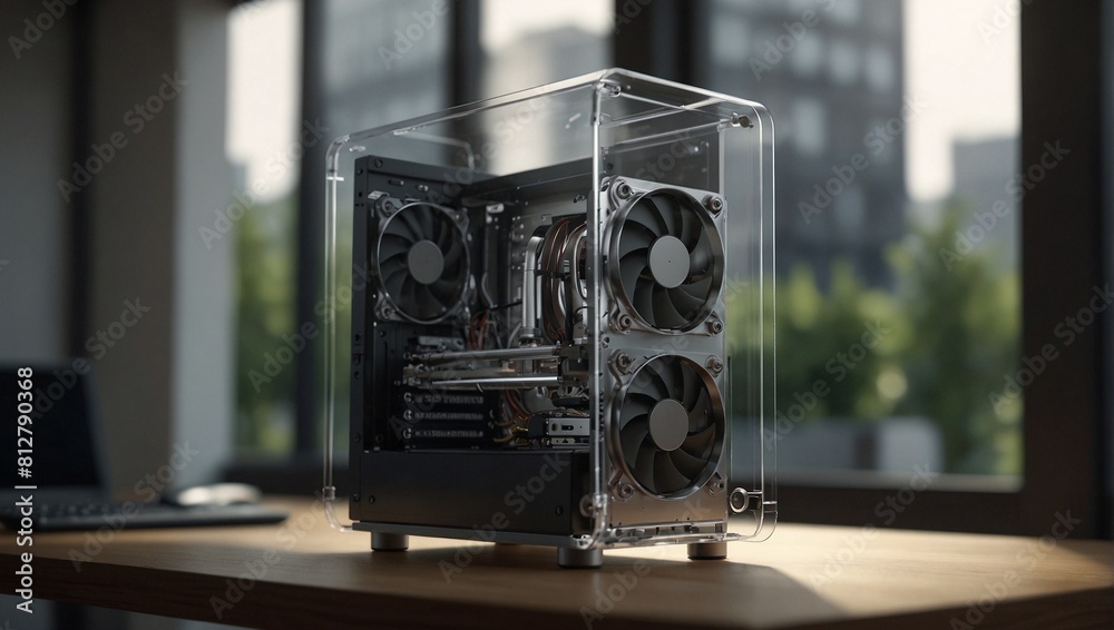 A translucent polycarbonate PC case, designed by Dieter Rams ...