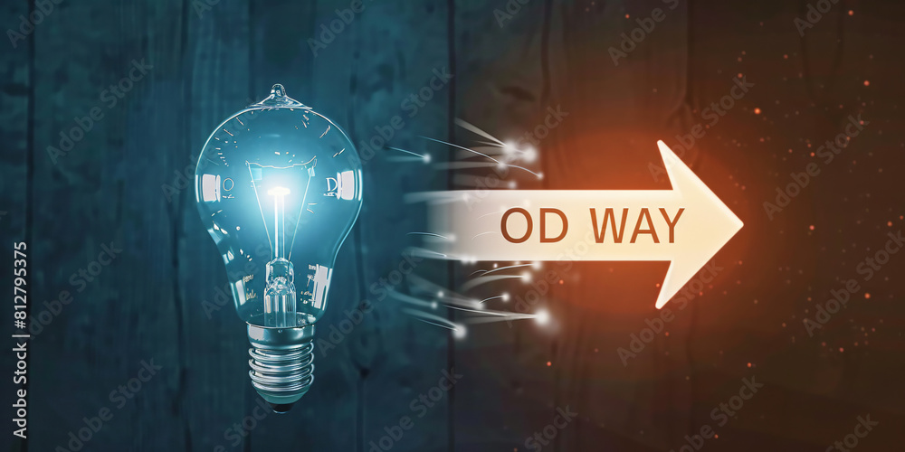 "Evolutionary Shift: Modern old light bulb vs new led light bulb ...