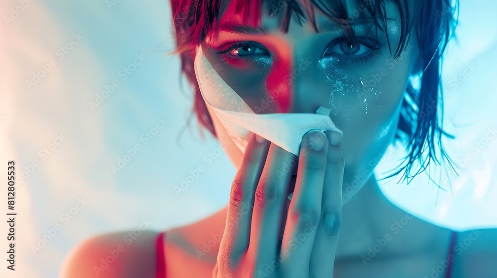 picture from a Beautiful women in bikini with handkerchief Sick female ...