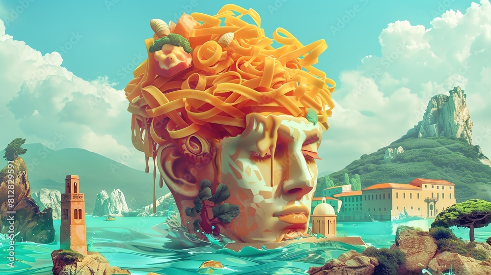 BrainComputer Interfaces, Minimalism, Pasta, Phoenician, Island Stock ...
