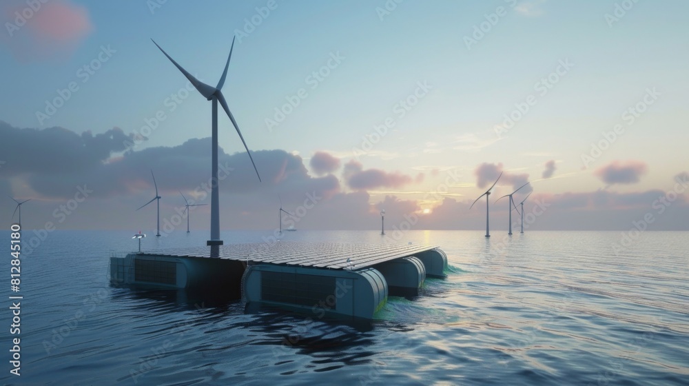 Innovative Infrastructure: Frame the engineering marvels of clean energy infrastructure, from ...