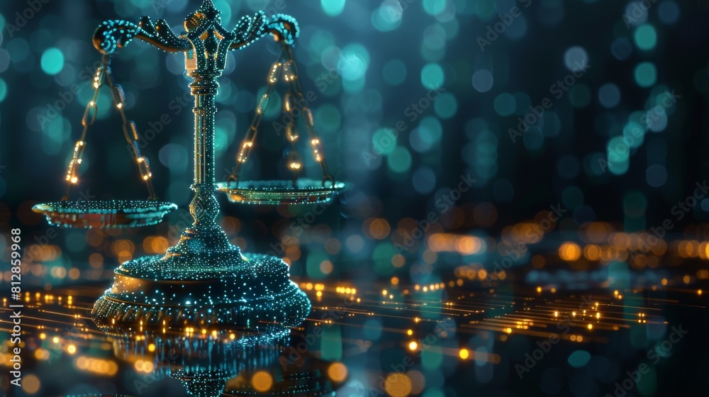 Online Law and Order: Balancing Scales in Neon Datacenter Stock ...