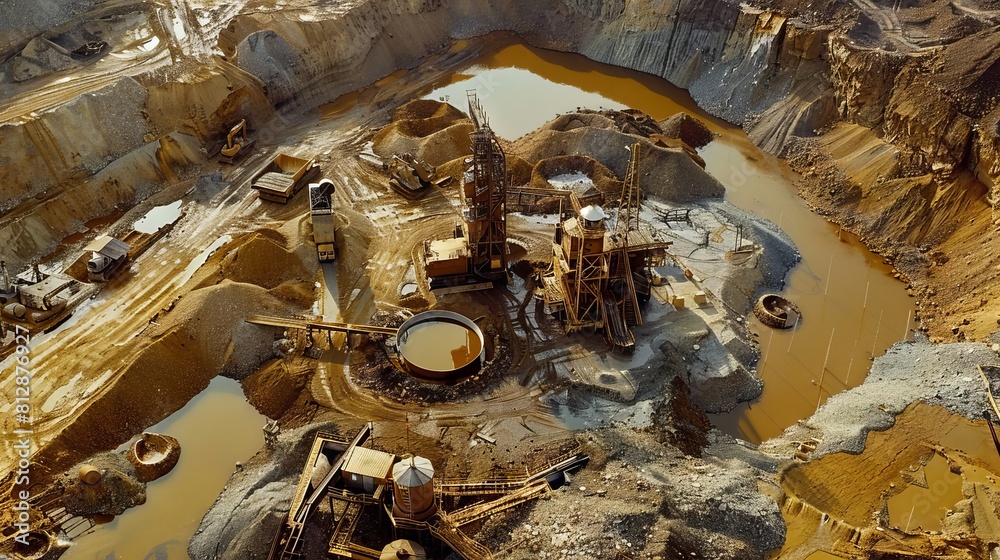 Capturing the immense scale of open-pit mining with excavators, earth ...