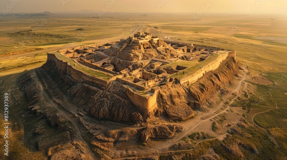 The Karakorum in Mongolia the ancient capital of the Mongol Empire ...